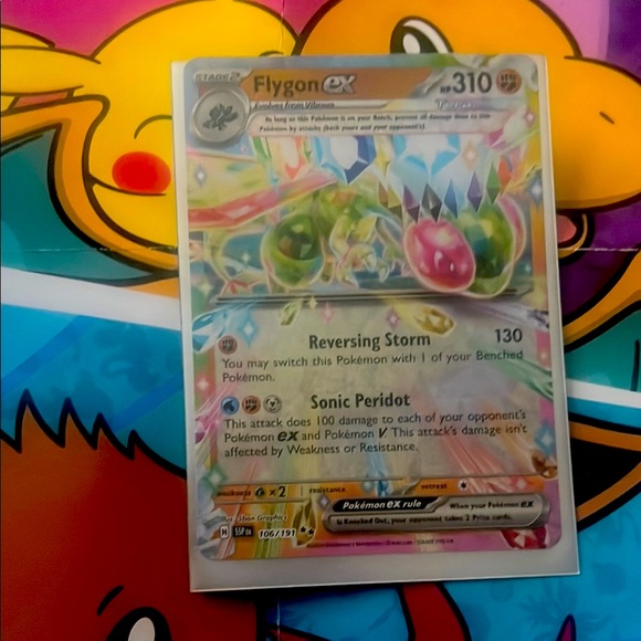 Pokemon | Toys | Pokemon Flygon Ex Surging Sparks Pokmon Card | Poshmark
